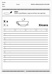 Alfabeto Cursivo Para Imprimir - Alfabeto Completo - Escola Educação