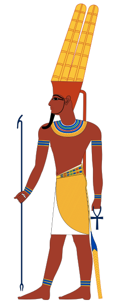 Deus Egípcio Amon-Rá - Deus do sol e da reencarnação - Mitologia