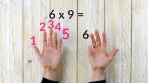 Aprendendo a tabuada de multiplicação do 9 - Quatro métodos